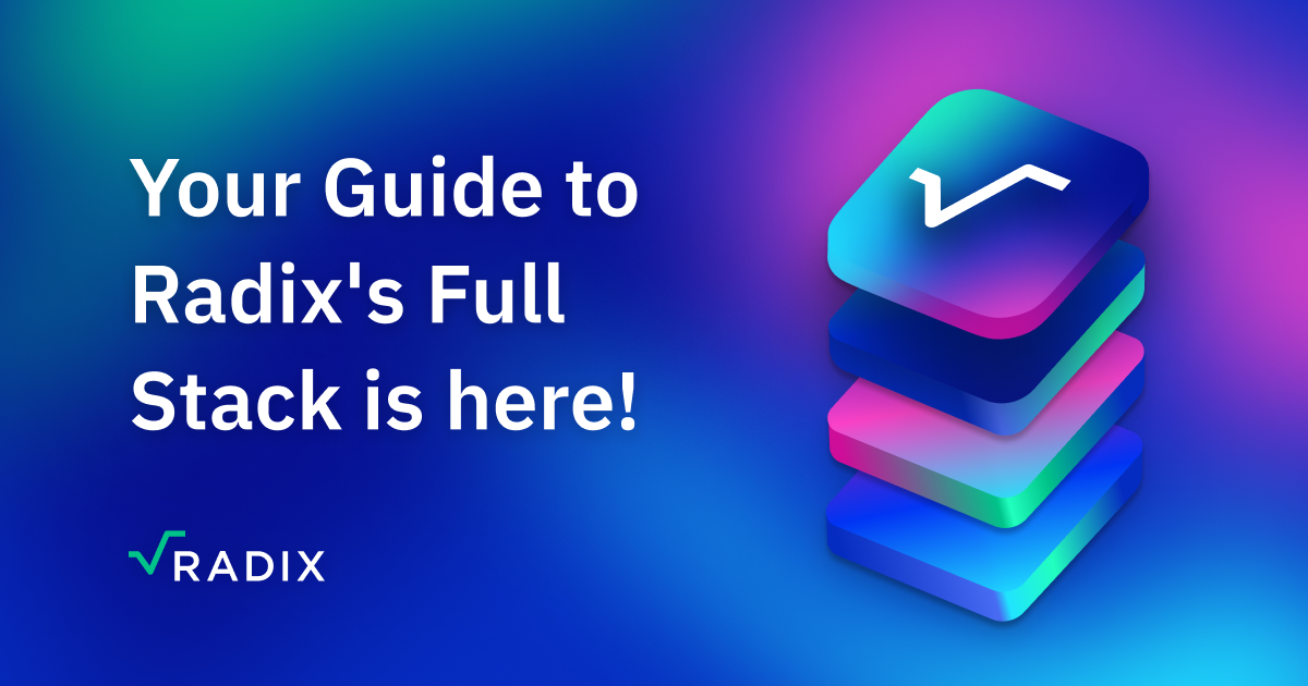 Radix: The Full stack for Defi